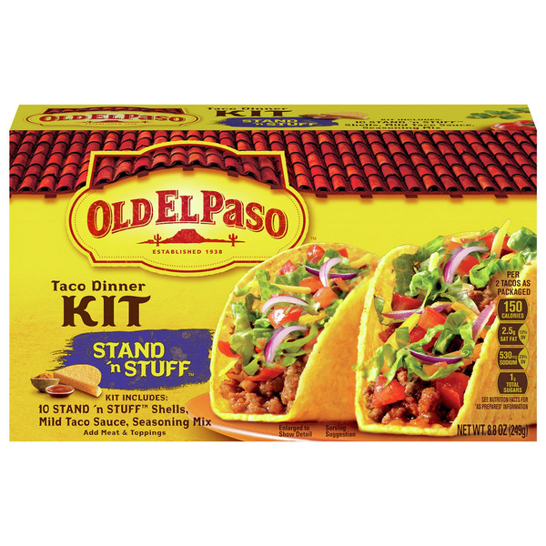 Wegmans Old El Paso Stand 'N Stuff Taco Dinner Kit Same-Day Delivery or ...