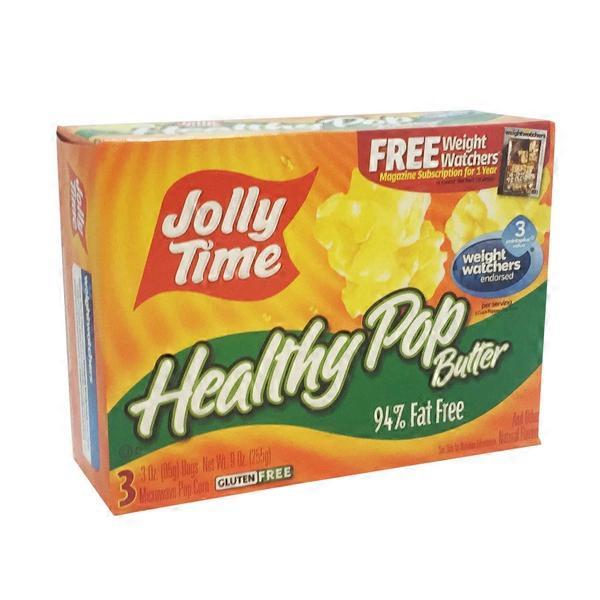 Jolly Time Healthy Pop Butter Popcorn (3 oz) - Instacart