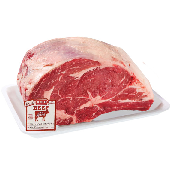 H-E-B H-E-B USDA Select Beef Large End Bone-In Ribeye Roast Same-Day ...
