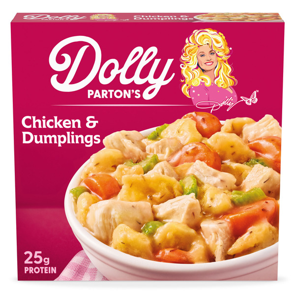 Dolly Parton Chicken & Dumplings, Vegetables and Creamy Sauce Same-Day ...