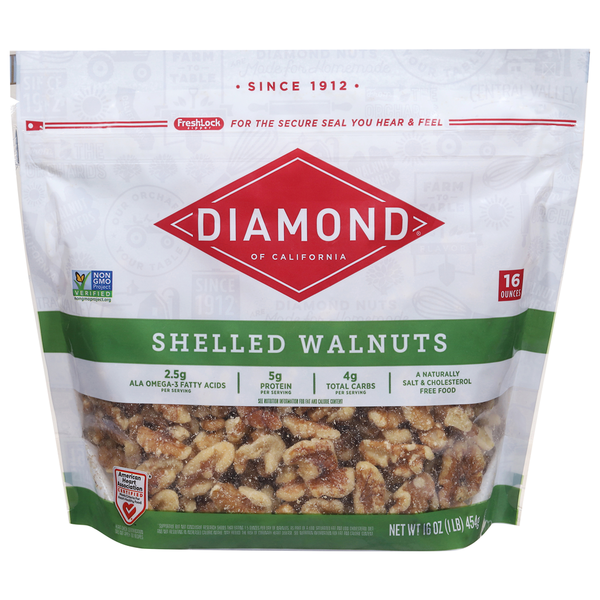 Diamond Walnuts, Shelled Same-Day Delivery or Pickup | Woodman's Food ...