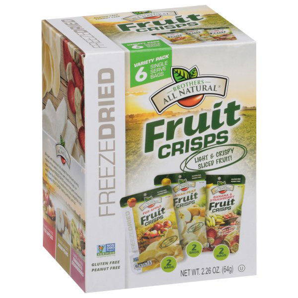 Wegmans Brothers All Natural Fruit Crisps, Variety Pack Same-Day ...