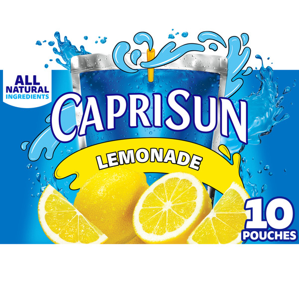 Fred Meyer Capri Sun Lemonade Naturally Flavored Kids Juice Drink ...