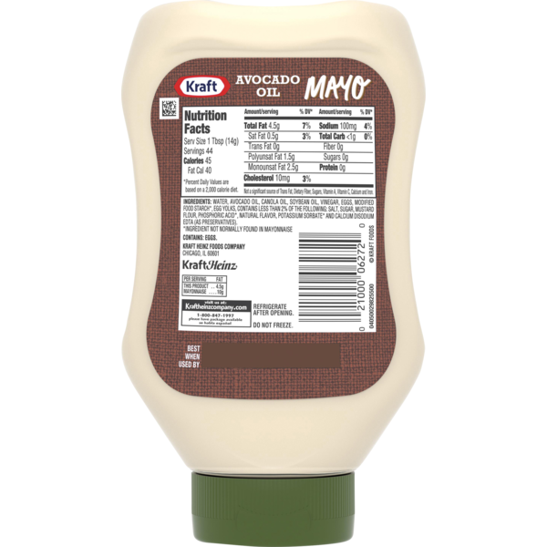 Reduced Fat Mayonnaise Nutrition Facts | Besto Blog