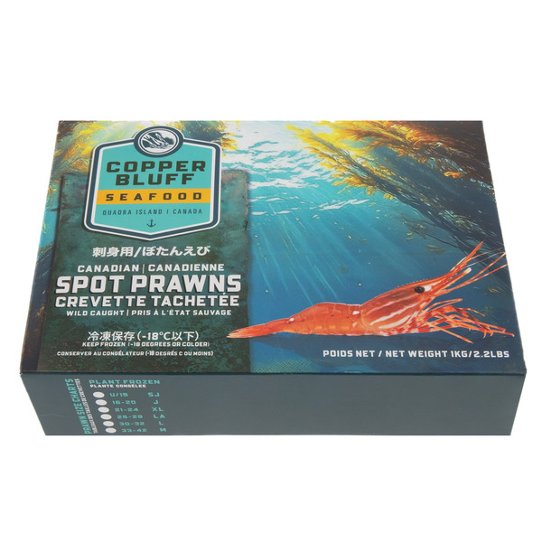 Copper Bluff Seafood Canadian Spot Prawns Same-Day Delivery | Costco