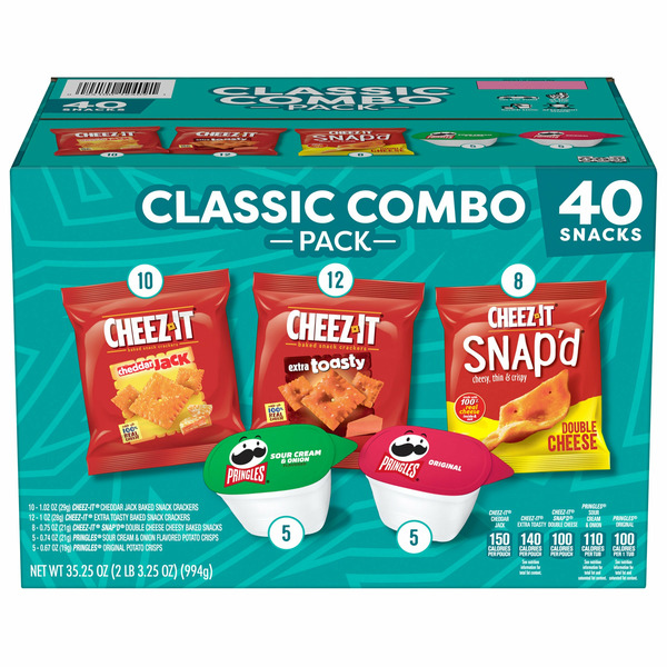 Cheez-It Pringles Classic Combo Pack Same-Day Delivery | Costco
