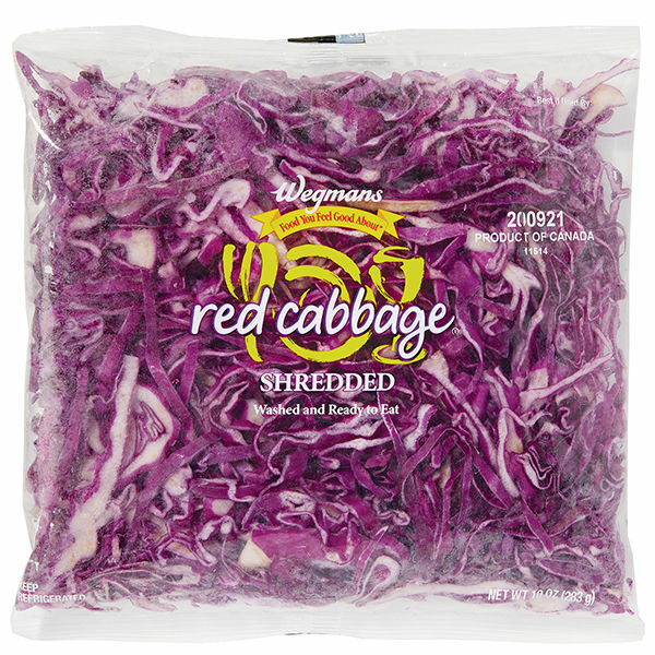 Wegmans Wegmans Food You Feel Good About Shredded Red Cabbage Same-Day Delivery or Pickup ...