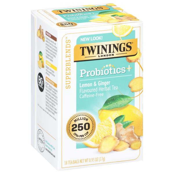 Twinings Flavored Herbal Tea, Lemon Ginger Same-Day Delivery or Pickup ...