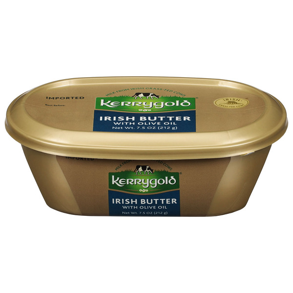 Wegmans Kerrygold Grass-Fed Pure Irish Butter with Olive Oil Tub, Same ...