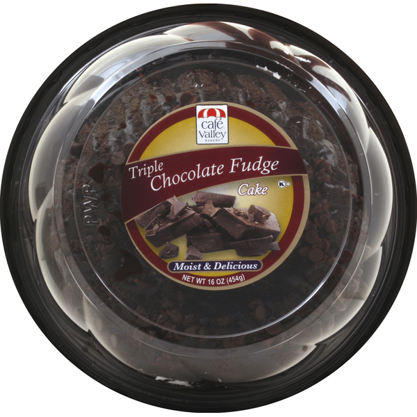 Café Valley Bakery Cake, Triple Chocolate Fudge Same-Day Delivery or ...