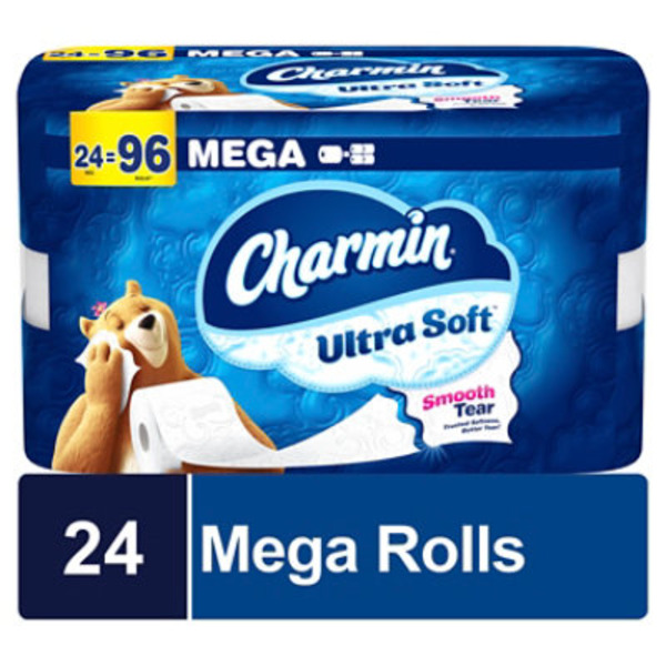 Safeway Charmin Ultra Soft Toilet Paper Mega Rolls Same-Day Delivery or ...