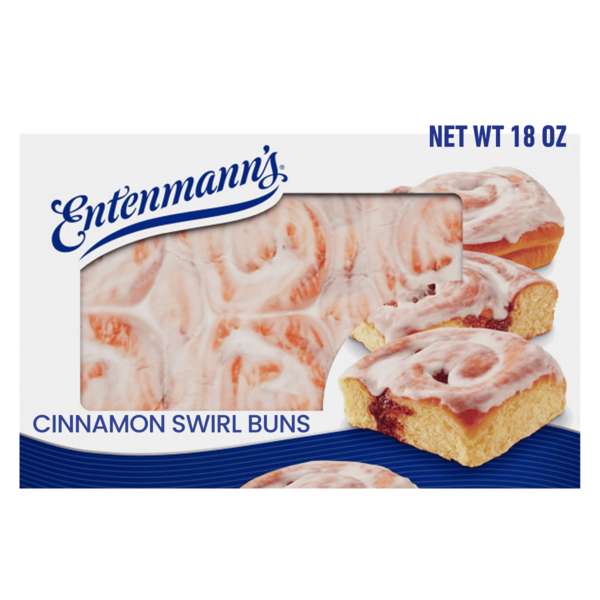 Entenmann's Cinnamon Swirl Buns Same-Day Delivery | Food Bazaar