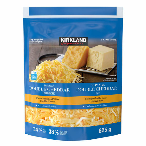 Kirkland Signature Shredded Double Cheddar Cheese Same-Day Delivery | Costco