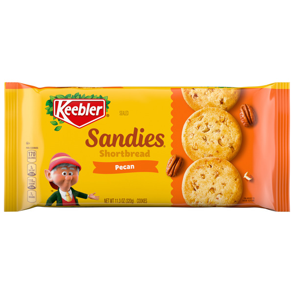 Food Lion Keebler Sandies Pecan Cookies, Shortbread Cookies with ...
