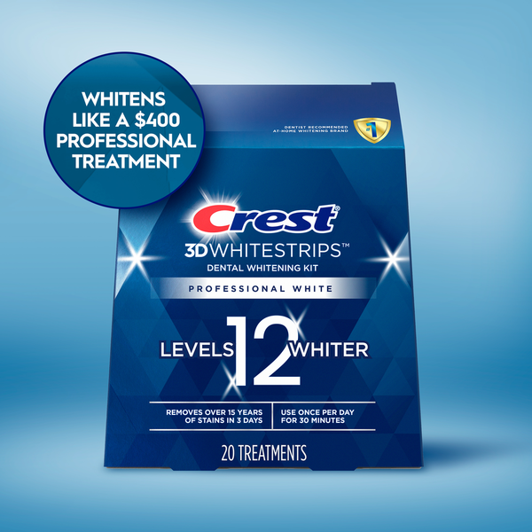 Target Crest 3D Whitestrips Professional White At-home Teeth Whitening ...