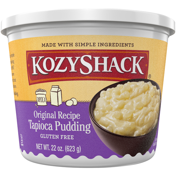 Kozy Shack Pudding, Gluten Free, Original Recipe, Tapioca Same-Day ...