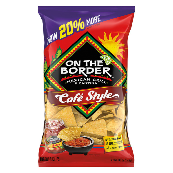 On The Border Café Style Tortilla Chips Same-Day Delivery or Pickup | ALDI