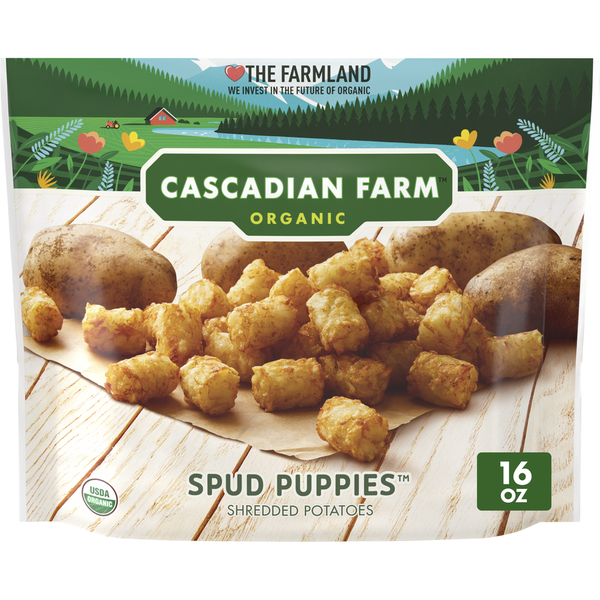 Cascadian Farm Organic Spud Puppies Frozen Potatoes Same-Day Delivery ...