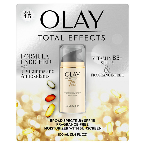 Olay Total Effects 7 in 1 Anti Aging Moisturizer, Fragrance Free Same ...