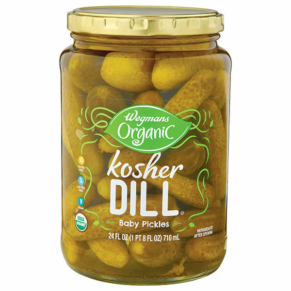 Wegmans Wegmans Organic Kosher Dill Baby Pickles Same-Day Delivery or ...