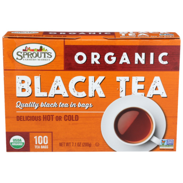Sprouts Farmers Market Sprouts Tea-Black-Organic Same-Day Delivery or ...