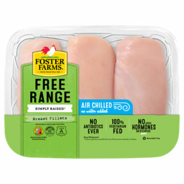 Safeway Foster Farms Fresh & Natural Simply Raised Boneless Skinless ...
