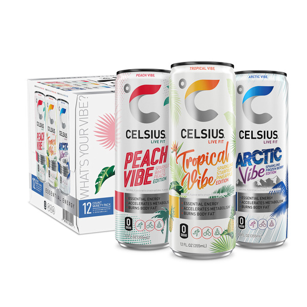 Celsius Variety 2/12pk Delivery or Pickup | Restaurant Depot