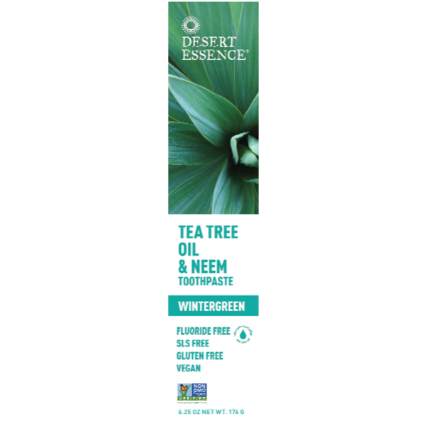 Desert Essence Tea Tree Oil & Neem Toothpaste Same-Day Delivery or ...