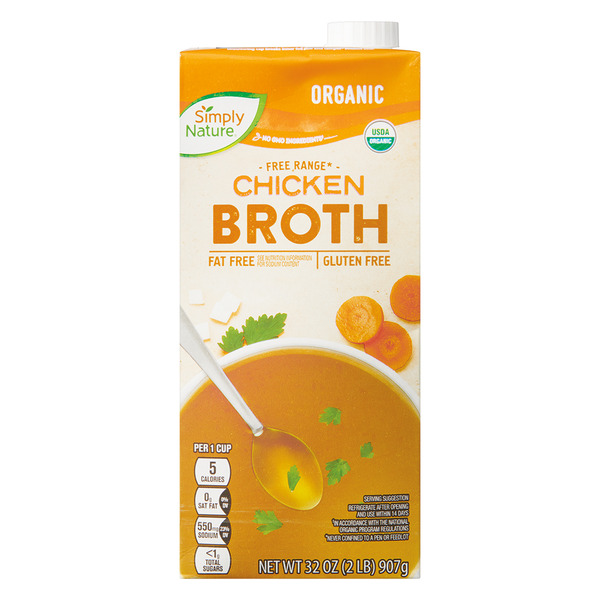 ALDI Simply Nature Chicken Fat Free Broth Same-Day Delivery or Pickup ...