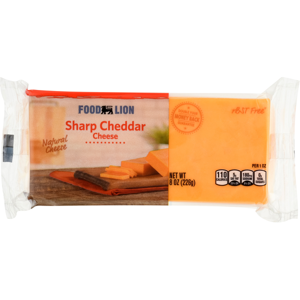 Food Lion Food Lion Cheese, Sharp Cheddar Same-Day Delivery or Pickup ...