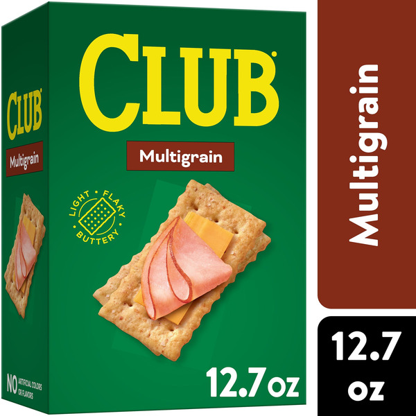 Club Crackers Multigrain, Lunch Snacks, 12.7 oz Same-Day Delivery or ...