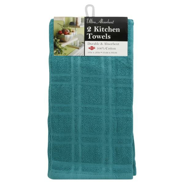 Publix Ritz Kitchen Towels, Solid Teal Same-Day Delivery or Pickup ...