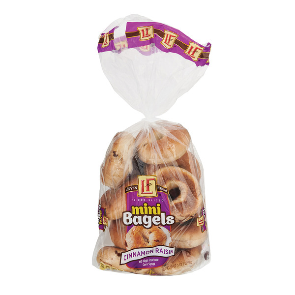 L'oven Fresh Cinnamon Raisin Mini Bagels Same-Day Delivery or Pickup | ALDI