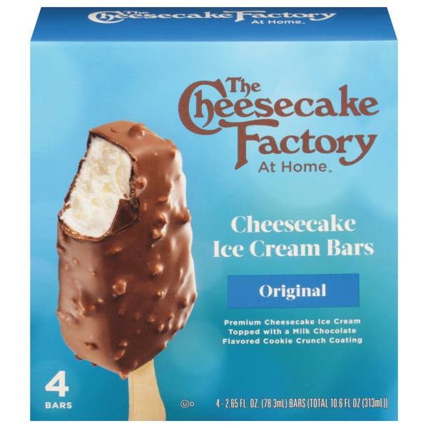 The Cheesecake Factory At Home Original Cheesecake Ice Cream Bars Same ...