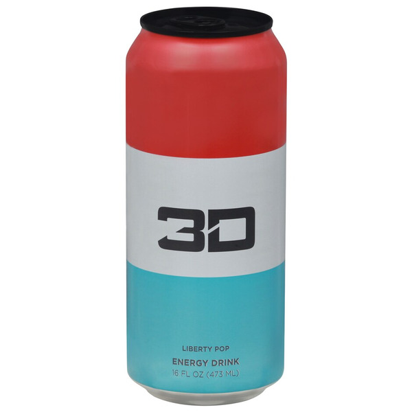 Dollar Tree 3D Energy Drink, Liberty Pop Same-Day Delivery | Instacart