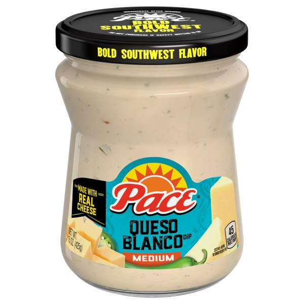 Pace Medium Queso Blanco Cheese Dip Same-Day Delivery or Pickup | Publix