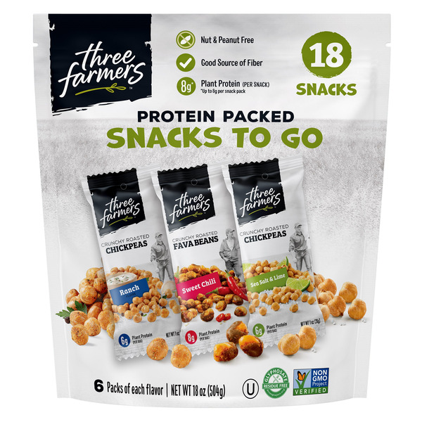 Three Farmers Foods Protein Packed Snacks to Go Same-Day Delivery | Costco