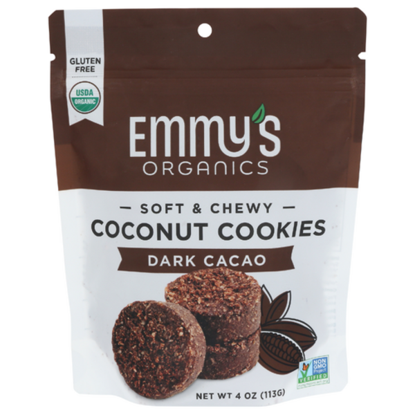 Sprouts Farmers Market Emmy's Organics 8 count, Dark Cacao Coconut ...