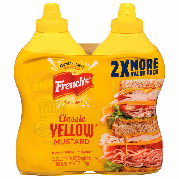 French's® Classic Yellow Mustard Squeeze Bottle Same-Day Delivery | Costco