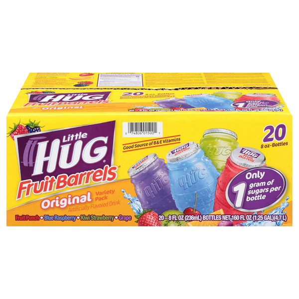 Little Hug Original Fruit Barrels Variety Pack Same-Day Delivery or ...