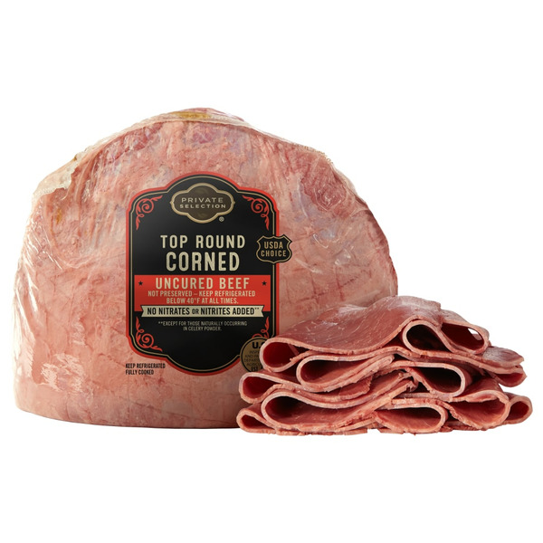 Mariano's Private Selection Corned Beef Top Round Fresh Sliced Meat ...