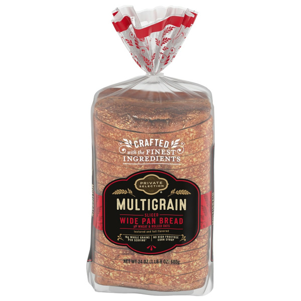 Kroger Private Selection Multigrain Sliced Wide Pan Bread Same-Day ...