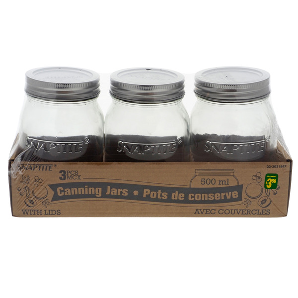 Soaprite Glass Jam Jar With Tinplate Lid Same-Day Delivery | Dollarama