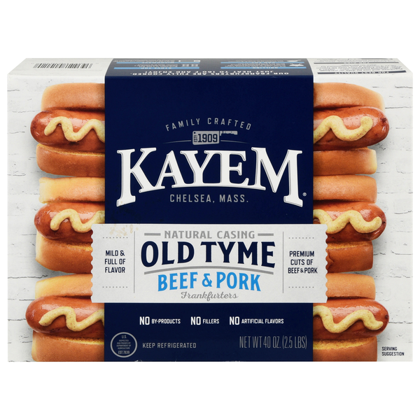 Kayem Frankfurters, Beef & Pork, Old Tyme Same-Day Delivery or Pickup ...