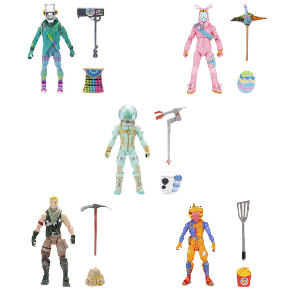 Fortnite Legendary Series 6", 5 Figure Pack with 6 Virtual Item Codes ...