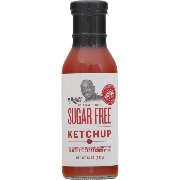G Hughes Ketchup, Sugar Free, Original Recipe Same-Day Delivery or ...