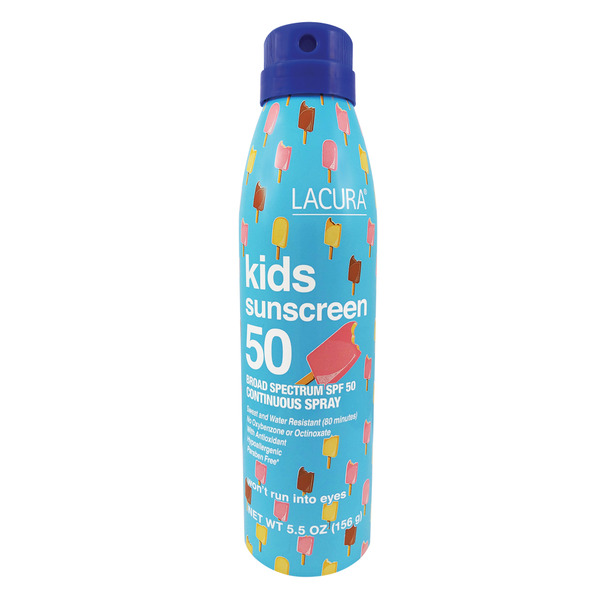 Lacura Kids' SPF 50 Sunscreen Spray Same-Day Delivery or Pickup | ALDI