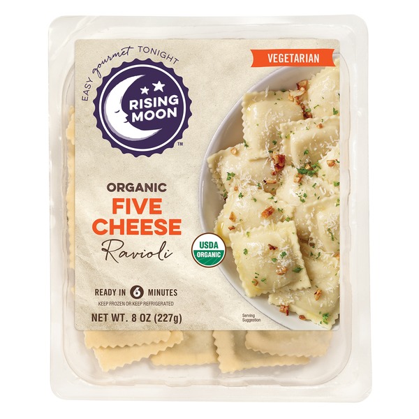 Rising Moon Organic Five Cheese Ravioli (8 oz) - Instacart