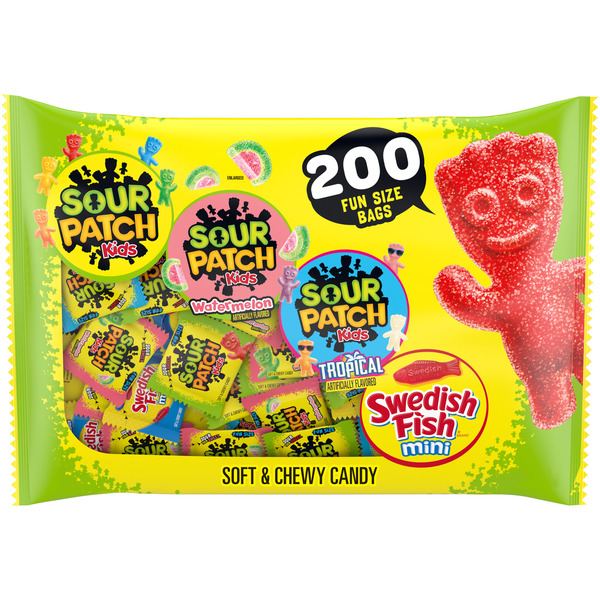 Sam's Club SOUR PATCH Mini Soft & Chewy Candy Variety Pack 91 oz Same ...