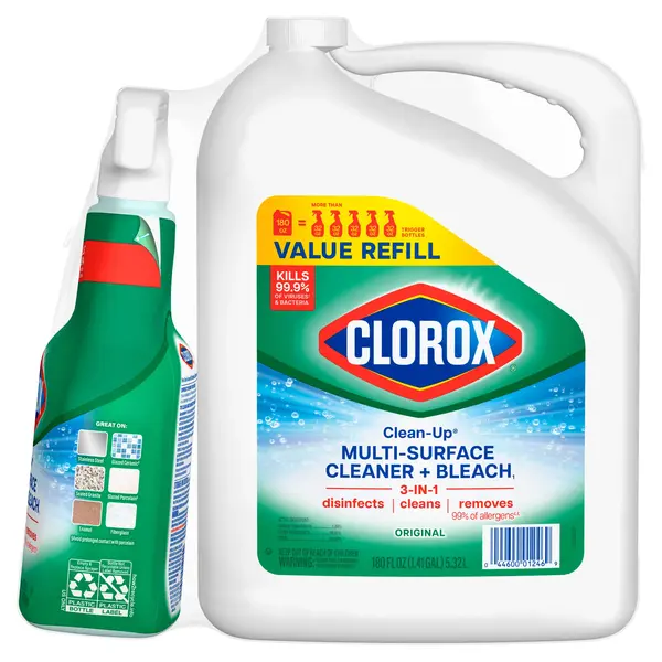 Clorox Clean-Up All Purpose Cleaner with Bleach – Original, Spray ...